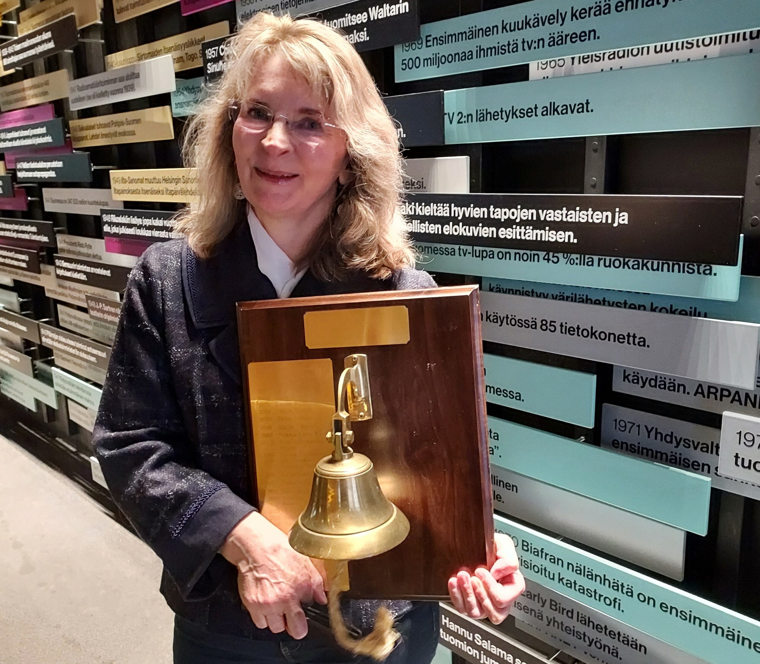 Outi Salovaara 50. Kellokas – Naistoimittajat ry